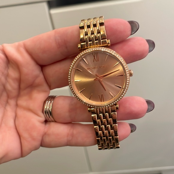 Accessories | Womens Darci Rose Goldtone Stainless Steel Bracelet Watch ...